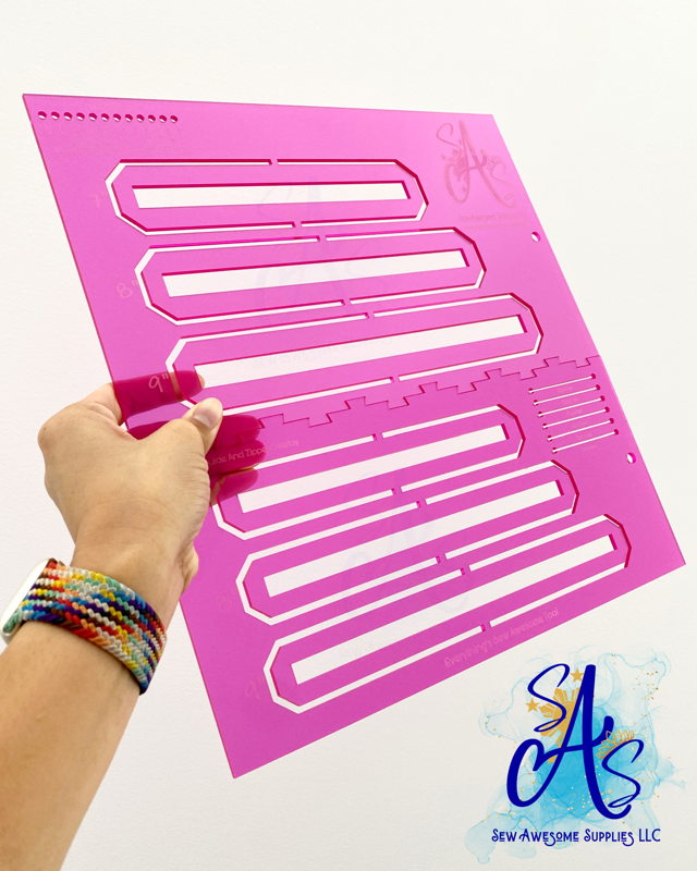Everything's Sew Awesome Tool - Transparent Pink | Sew Awesome Supplies
